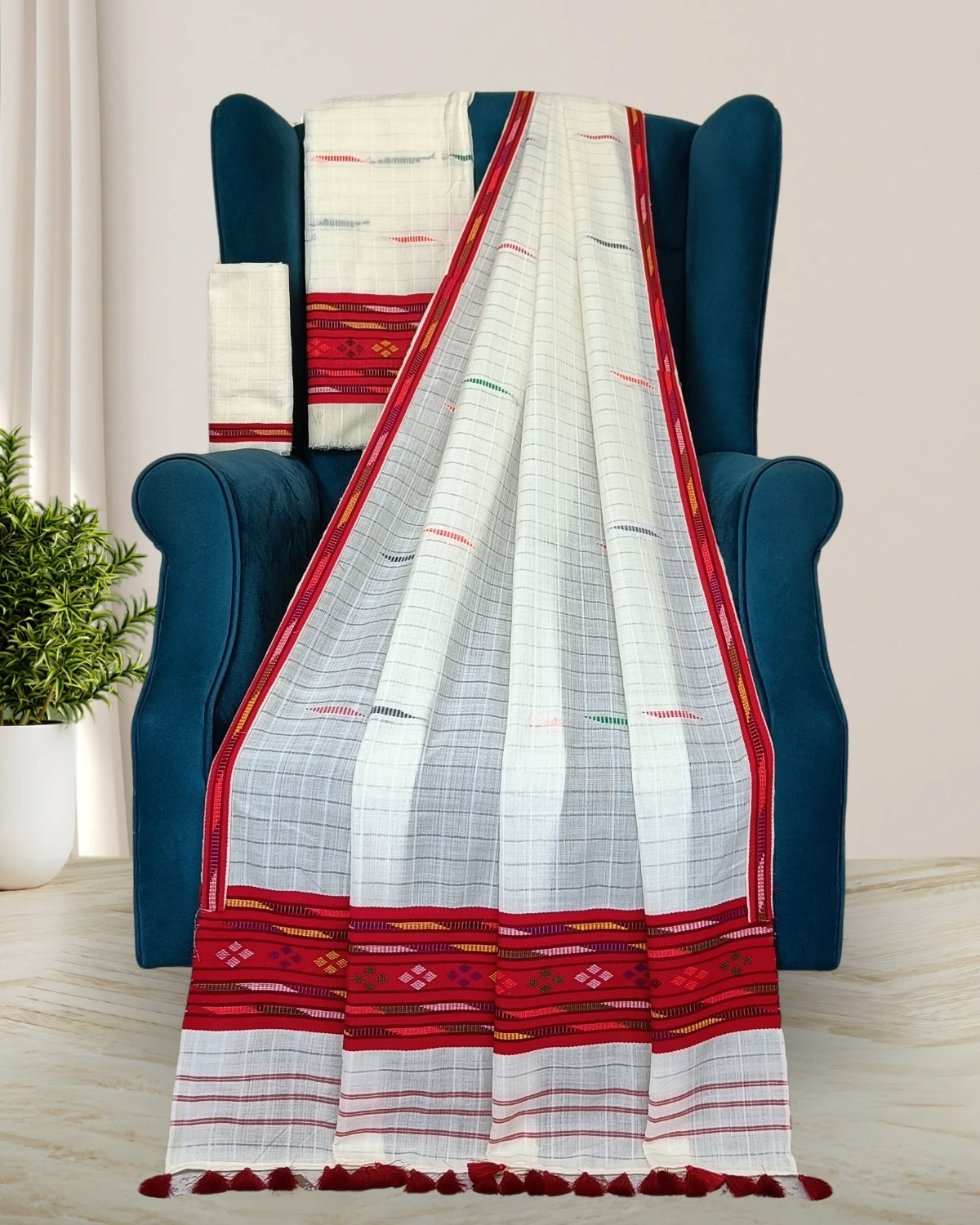 Red Karbi set – Koina